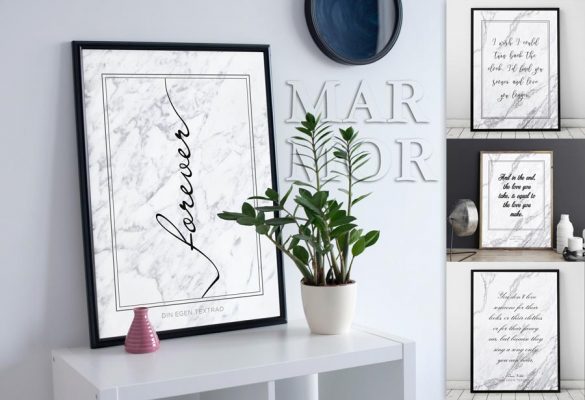 Skräddarsydda posters och personliga tavlor - Datumposter